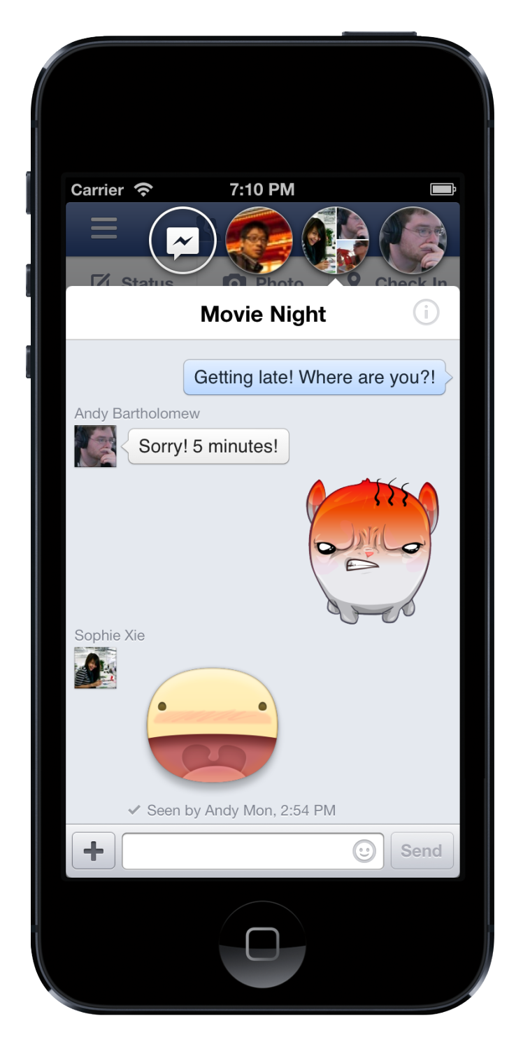 Alle neuen Facebook Messenger Sticker – Tilo Dima (geb. Hensel)
